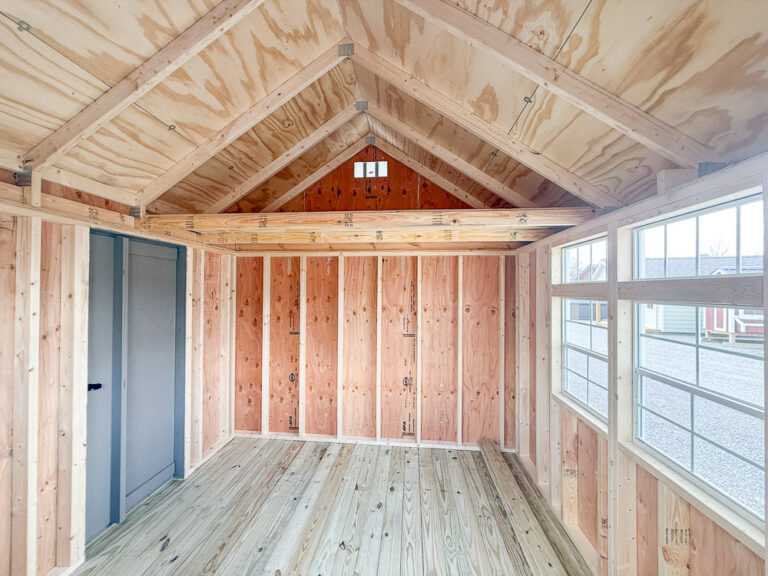 10×20 Farmhouse Garden Shed | Greenhouse Storage Shed